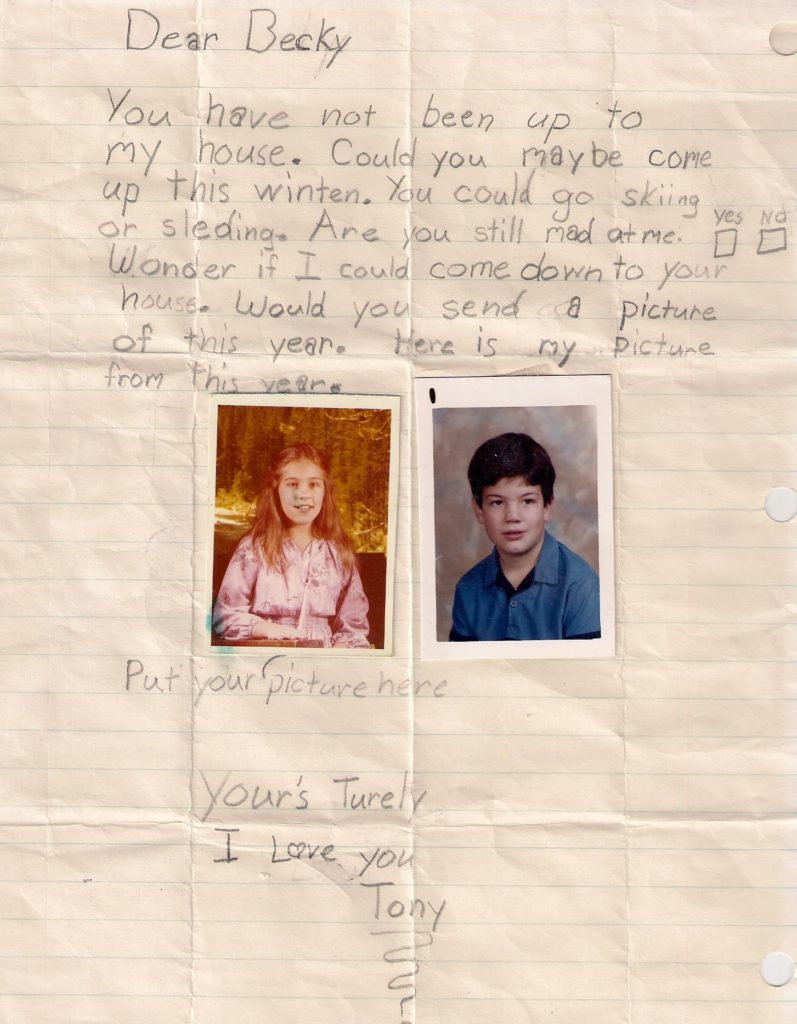 letterfromTone | Rebecca Zanetti
